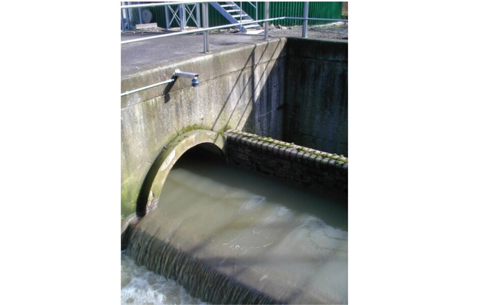 Flow Measurement at Overflow Sil | Nivus