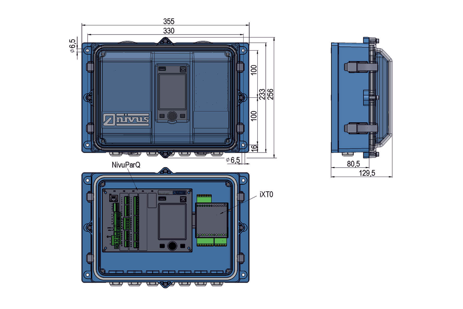 Field Enclosure for NivuFlow / NivuParQ | Nivus
